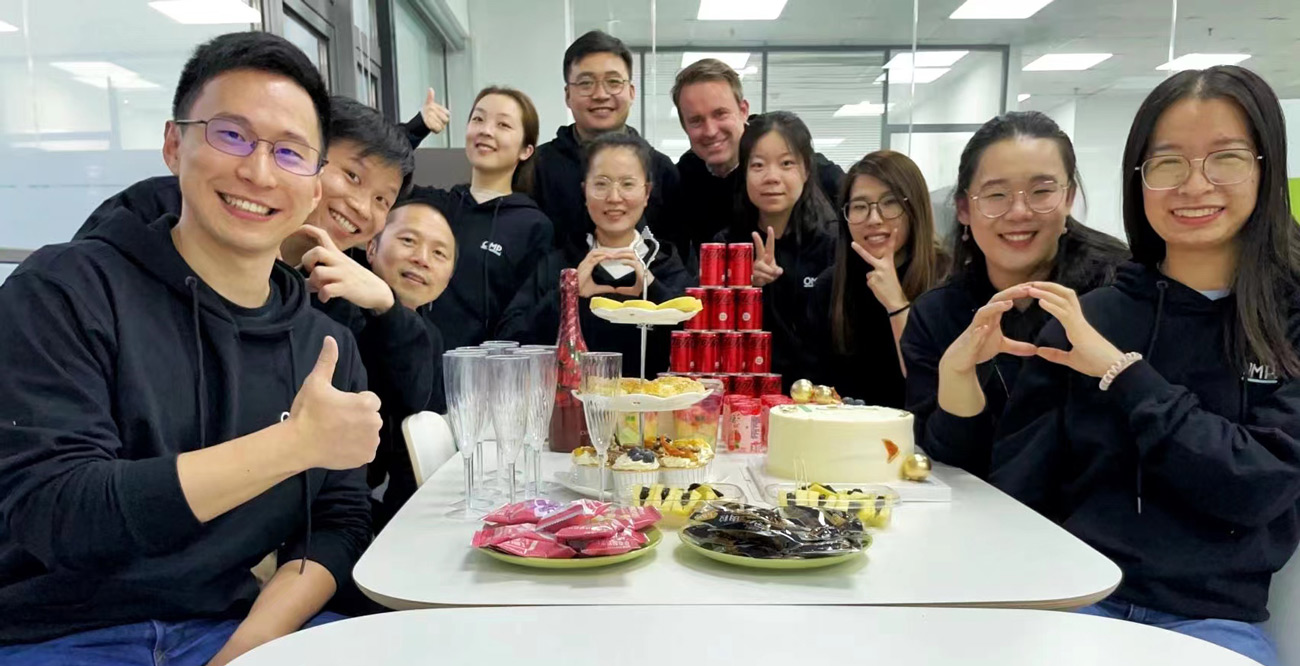 OMP China moved to more spacious and convenient office