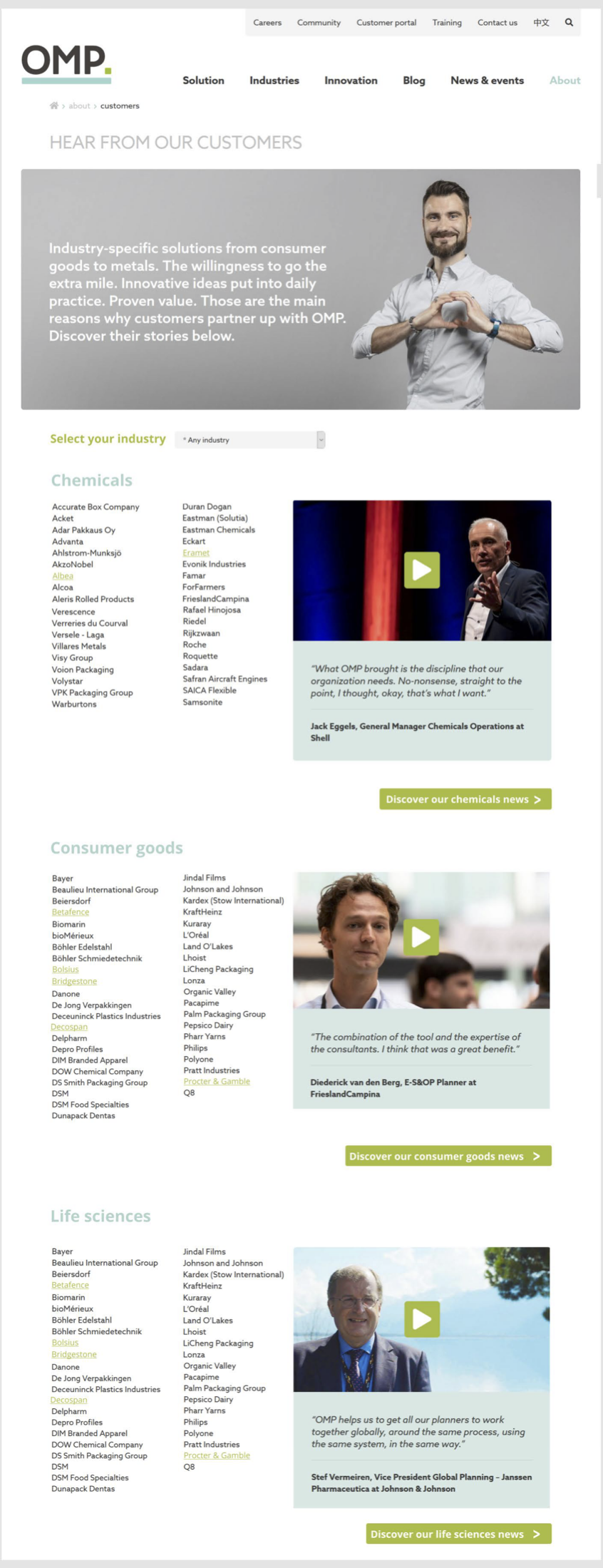 Hear from our customers